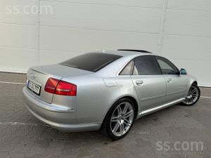 Grey Audi A8 2009 in Riga, with an engine capacity of 3.00 L and mileage of 0 thousand km for 7950 €, photo 11 on AUTOMOTO.COM.LV