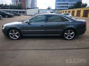 Pelēks Audi A8 2009 Rīga, ar dzinēja tilpumu 4.20 L un nobraukumu 196 tūkst. km par 7000 €, foto 3 vietnē AUTOMOTO.COM.LV