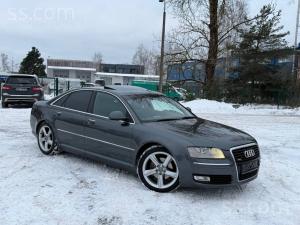 Grey Audi A8 2010 in Riga, with an engine capacity of 3.00 L and mileage of 0 thousand km for 8750 €, photo 5 on AUTOMOTO.COM.LV