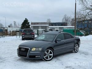 Grey Audi A8 2010 in Riga, with an engine capacity of 3.00 L and mileage of 0 thousand km for 8750 €, photo 6 on AUTOMOTO.COM.LV