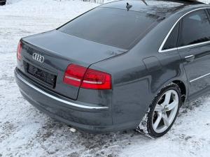 Grey Audi A8 2010 in Riga, with an engine capacity of 3.00 L and mileage of 0 thousand km for 8750 €, photo 7 on AUTOMOTO.COM.LV