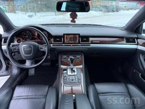 Grey Audi A8 2010 in Riga, with an engine capacity of 3.00 L and mileage of 0 thousand km for 8750 €, photo 11 on AUTOMOTO.COM.LV