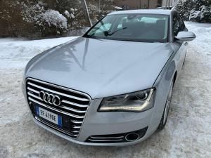 Pelēks Audi A8 2010 Viļņa, ar dzinēja tilpumu 2.97 L un nobraukumu 319 tūkst. km par 10490 €, foto  vietnē AUTOMOTO.COM.LV