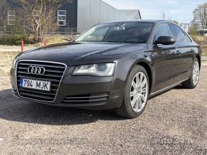 Grey Audi A8 2010 in Parnu, with an engine capacity of 4.20 L and mileage of 304 thousand km for 14550 €, photo 3 on AUTOMOTO.COM.LV