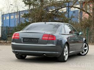 Grey Audi A8 2010 in Riga, with an engine capacity of 3.00 L and mileage of 0 thousand km for 6990 €, photo 5 on AUTOMOTO.COM.LV
