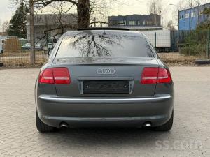 Grey Audi A8 2010 in Riga, with an engine capacity of 3.00 L and mileage of 0 thousand km for 6990 €, photo 11 on AUTOMOTO.COM.LV