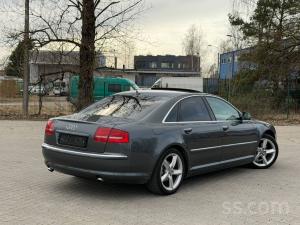 Grey Audi A8 2010 in Riga, with an engine capacity of 3.00 L and mileage of 0 thousand km for 6990 €, photo 12 on AUTOMOTO.COM.LV