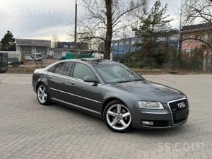 Grey Audi A8 2010 in Riga, with an engine capacity of 3.00 L and mileage of 0 thousand km for 6990 €, photo 13 on AUTOMOTO.COM.LV