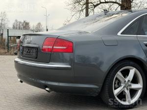 Grey Audi A8 2010 in Riga, with an engine capacity of 3.00 L and mileage of 0 thousand km for 6990 €, photo 14 on AUTOMOTO.COM.LV
