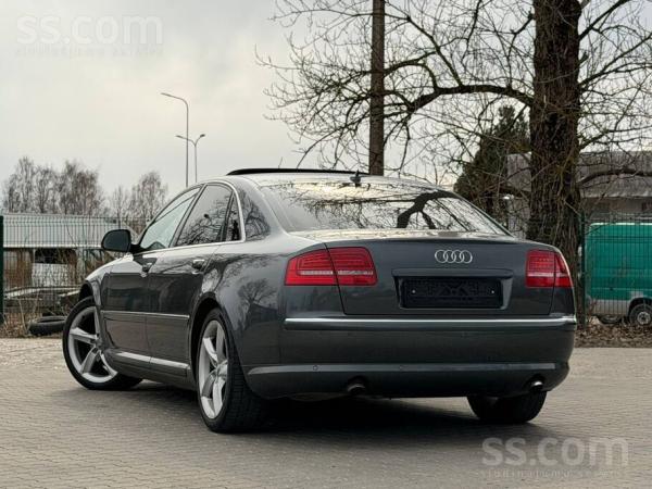 Grey Audi A8 2010 in Riga, with an engine capacity of 3.00 L and mileage of 0 thousand km for 7650 €, photo 2 on AUTOMOTO.COM.LV