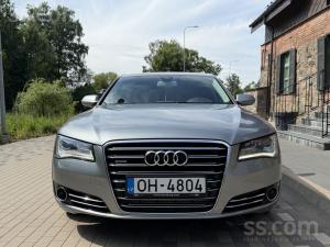 Grey Audi A8 2010 in Rezekne, with an engine capacity of 3.00 L and mileage of 264 thousand km for 11690 €, photo 2 on AUTOMOTO.COM.LV