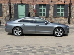 Grey Audi A8 2010 in Rezekne, with an engine capacity of 3.00 L and mileage of 264 thousand km for 11690 €, photo 10 on AUTOMOTO.COM.LV
