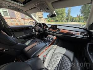 Grey Audi A8 2010 in Rezekne, with an engine capacity of 3.00 L and mileage of 264 thousand km for 11690 €, photo 16 on AUTOMOTO.COM.LV