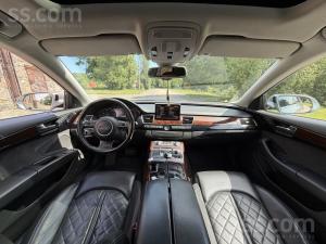 Grey Audi A8 2010 in Rezekne, with an engine capacity of 3.00 L and mileage of 264 thousand km for 11690 €, photo 18 on AUTOMOTO.COM.LV