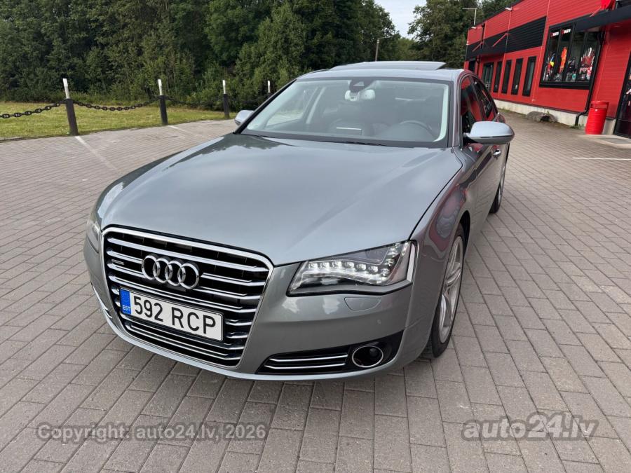 Pelēks Audi A8 2010 Jegeva, ar dzinēja tilpumu 4.10 L un nobraukumu 345 tūkst. km par 11900 €, foto 16 vietnē AUTOMOTO.COM.LV
