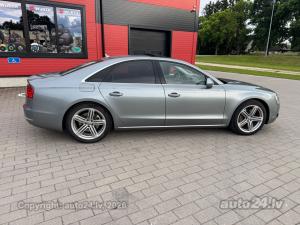 Pelēks Audi A8 2010 Jegeva, ar dzinēja tilpumu 4.10 L un nobraukumu 345 tūkst. km par 11900 €, foto 17 vietnē AUTOMOTO.COM.LV