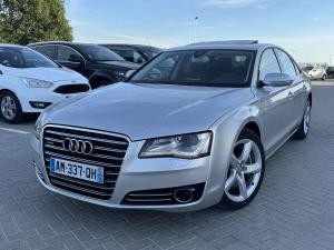 Grey Audi A8 2010 in Taurage, with an engine capacity of 4.13 L and mileage of 243 thousand km for 9100 €, photo  on AUTOMOTO.COM.LV