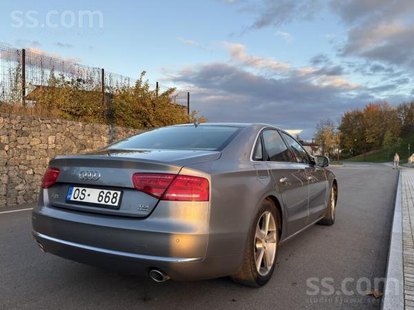 Pelēks Audi A8 2010 Rēzekne, ar dzinēja tilpumu 4.20 L un nobraukumu 271 tūkst. km par 11900 €, foto 6 vietnē AUTOMOTO.COM.LV