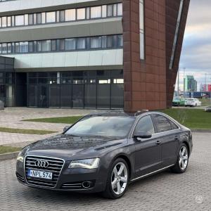 Grey Audi A8 2011 in Klaipeda, with an engine capacity of 4.13 L and mileage of 287 thousand km for 14700 €, photo 3 on AUTOMOTO.COM.LV