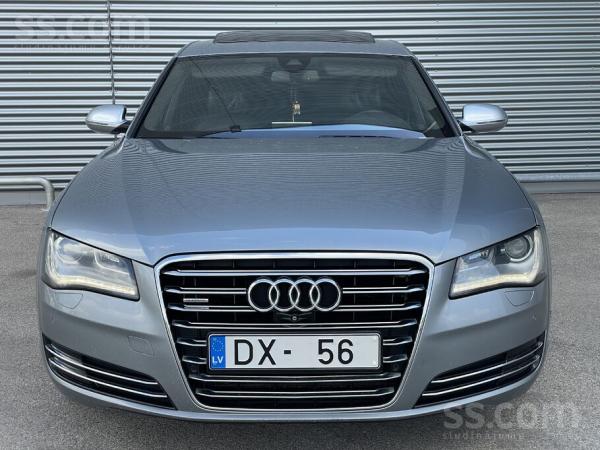 Pelēks Audi A8 2011 Rīga, ar dzinēja tilpumu 3.00 L un nobraukumu 251 tūkst. km par 15750 €, foto 1 vietnē AUTOMOTO.COM.LV