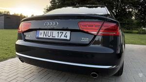 Grey Audi A8 2011 in Siauliai, with an engine capacity of 3.00 L and mileage of 430 thousand km for 9500 €, photo 9 on AUTOMOTO.COM.LV