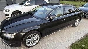 Grey Audi A8 2011 in Siauliai, with an engine capacity of 3.00 L and mileage of 430 thousand km for 9500 €, photo 10 on AUTOMOTO.COM.LV
