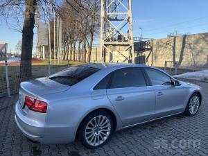 Grey Audi A8 2011 in Riga, with an engine capacity of 6.30 L and mileage of 0 thousand km for 10499 €, photo 11 on AUTOMOTO.COM.LV