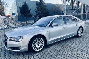 Grey Audi A8 2011 in Riga, with an engine capacity of 6.30 L and mileage of 0 thousand km for 10499 €, photo 12 on AUTOMOTO.COM.LV