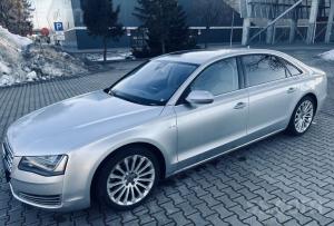 Grey Audi A8 2011 in Riga, with an engine capacity of 6.30 L and mileage of 0 thousand km for 10499 €, photo 13 on AUTOMOTO.COM.LV