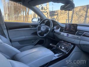 Grey Audi A8 2011 in Riga, with an engine capacity of 6.30 L and mileage of 0 thousand km for 10499 €, photo 14 on AUTOMOTO.COM.LV