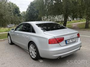 Grey Audi A8 2011 in Riga, with an engine capacity of 3.00 L and mileage of 299 thousand km for 11000 €, photo 3 on AUTOMOTO.COM.LV