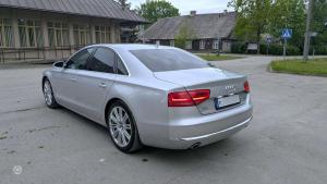 Grey Audi A8 2011 in Kretinga, with an engine capacity of 2.97 L and mileage of 285 thousand km for 10500 €, photo 8 on AUTOMOTO.COM.LV