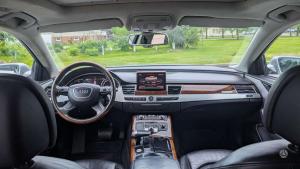 Grey Audi A8 2011 in Kretinga, with an engine capacity of 2.97 L and mileage of 285 thousand km for 10500 €, photo 11 on AUTOMOTO.COM.LV