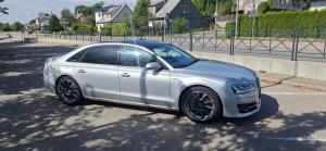 Grey Audi A8 2012 in Telschi, with an engine capacity of 4.16 L and mileage of 250 thousand km for 13000 €, photo 5 on AUTOMOTO.COM.LV