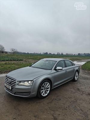 Grey Audi A8 2013 in Klaipeda, with an engine capacity of 3.00 L and mileage of 230 thousand km for 7950 €, photo  on AUTOMOTO.COM.LV