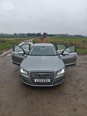 Pelēks Audi A8 2013 Klaipėda, ar dzinēja tilpumu 3.00 L un nobraukumu 230 tūkst. km par 7750 €, foto 4 vietnē AUTOMOTO.COM.LV