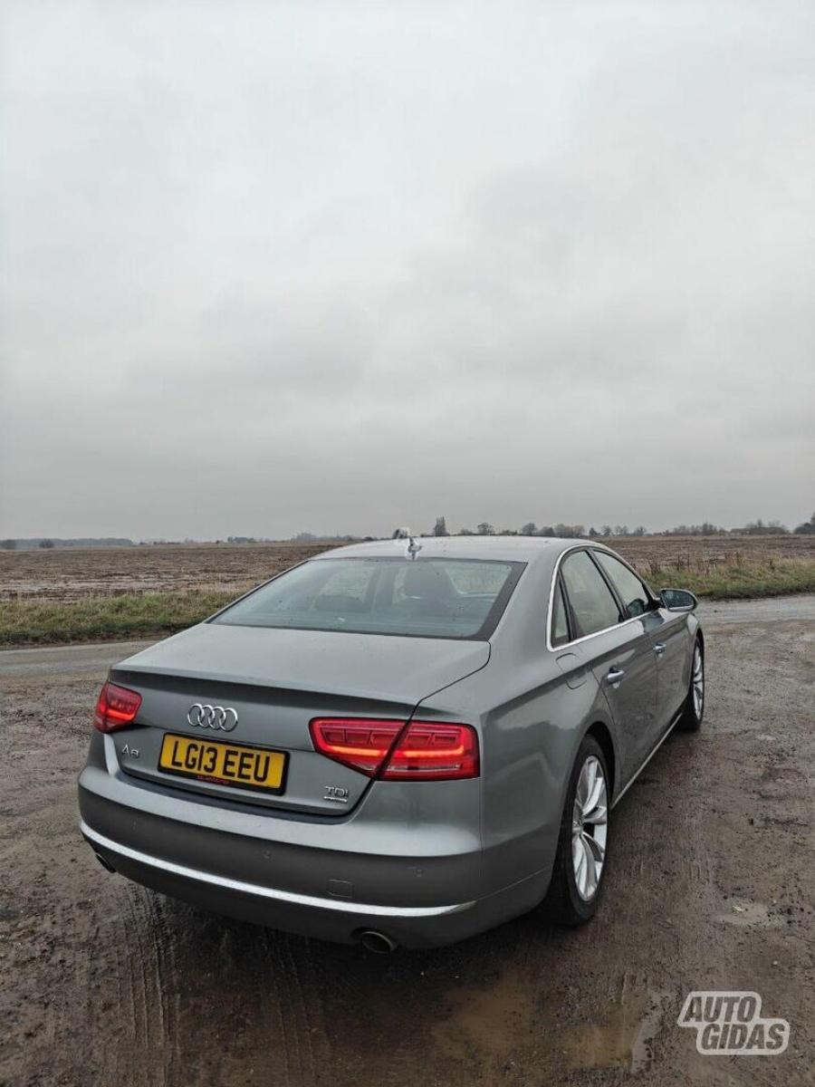 Pelēks Audi A8 2013 Klaipėda, ar dzinēja tilpumu 3.00 L un nobraukumu 230 tūkst. km par 7750 €, foto 5 vietnē AUTOMOTO.COM.LV