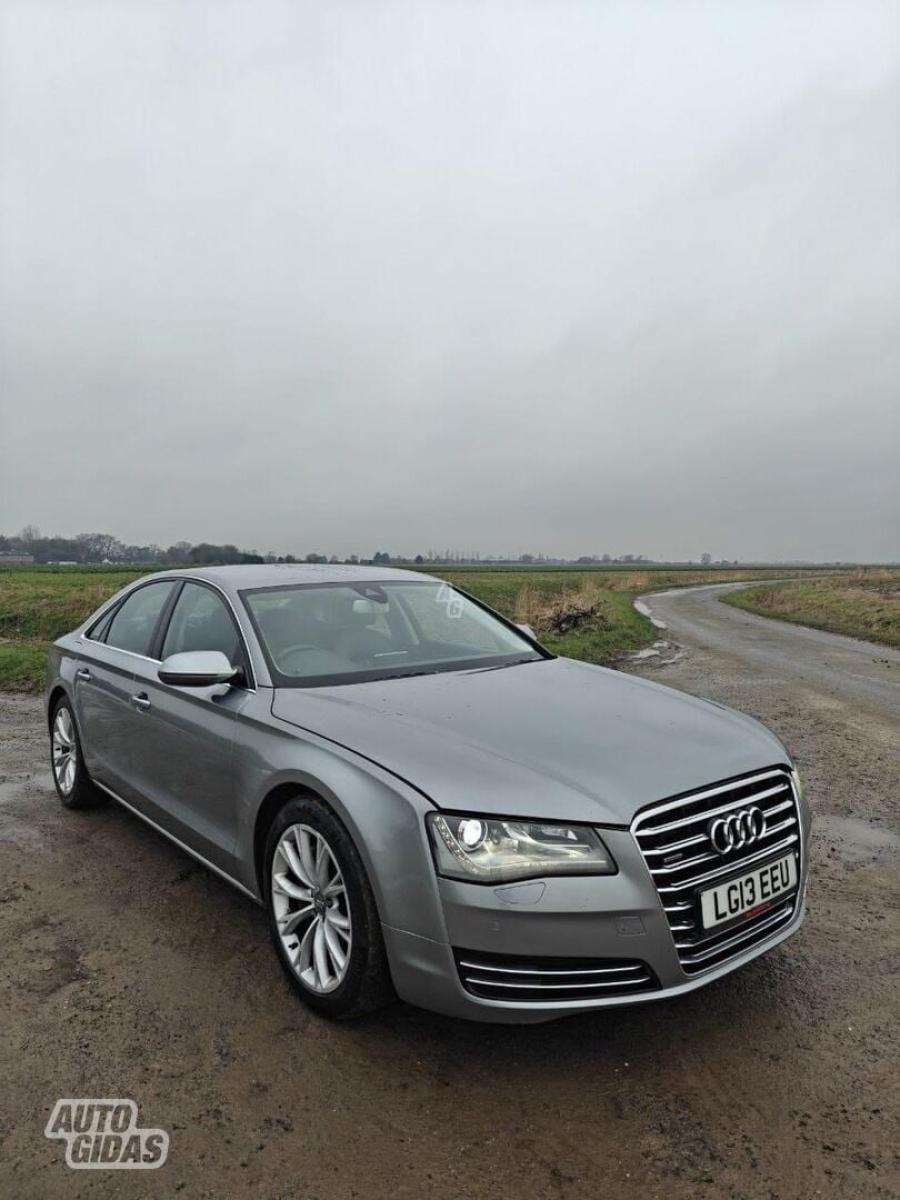 Pelēks Audi A8 2013 Klaipėda, ar dzinēja tilpumu 3.00 L un nobraukumu 230 tūkst. km par 7750 €, foto 7 vietnē AUTOMOTO.COM.LV
