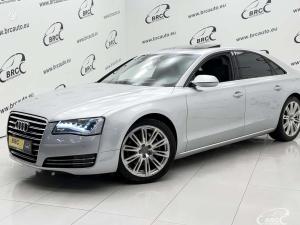 Pelēks Audi A8 2013 Viļņa, ar dzinēja tilpumu 3.00 L un nobraukumu 214 tūkst. km par 11900 €, foto  vietnē AUTOMOTO.COM.LV