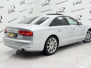 Pelēks Audi A8 2013 Viļņa, ar dzinēja tilpumu 3.00 L un nobraukumu 214 tūkst. km par 11900 €, foto 3 vietnē AUTOMOTO.COM.LV