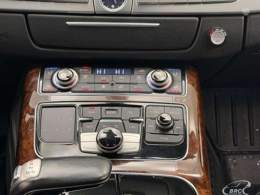 Pelēks Audi A8 2013 Viļņa, ar dzinēja tilpumu 3.00 L un nobraukumu 214 tūkst. km par 11900 €, foto 20 vietnē AUTOMOTO.COM.LV