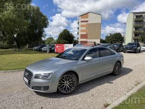 Pelēks Audi A8 2013 Ventspils, ar dzinēja tilpumu 2.00 L un nobraukumu 157 tūkst. km par 17990 €, foto  vietnē AUTOMOTO.COM.LV