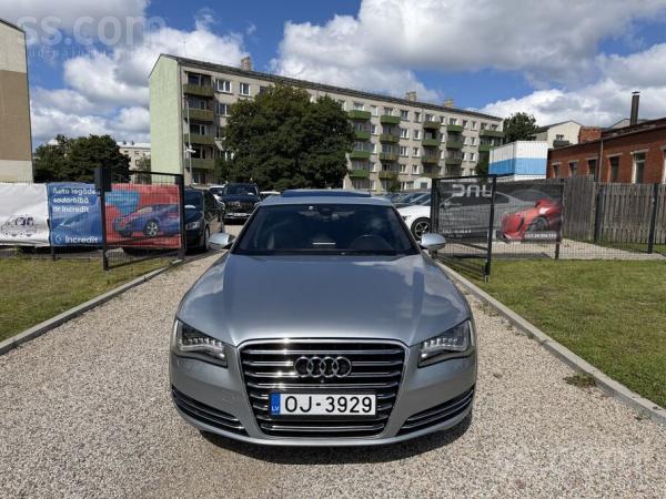 Pelēks Audi A8 2013 Ventspils, ar dzinēja tilpumu 2.00 L un nobraukumu 157 tūkst. km par 17990 €, foto 2 vietnē AUTOMOTO.COM.LV