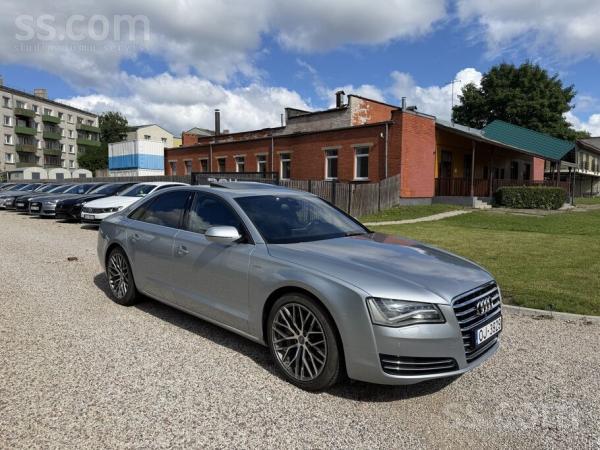 Pelēks Audi A8 2013 Ventspils, ar dzinēja tilpumu 2.00 L un nobraukumu 157 tūkst. km par 17990 €, foto 3 vietnē AUTOMOTO.COM.LV