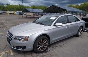 Grey Audi A8 2013 in Vilnius, with an engine capacity of 3.00 L and mileage of 138 thousand km for 7600 €, photo 6 on AUTOMOTO.COM.LV