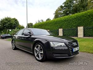 Grey Audi A8 2013 in Tallinn, with an engine capacity of 3.00 L and mileage of 188 thousand km for 17900 €, photo 4 on AUTOMOTO.COM.LV