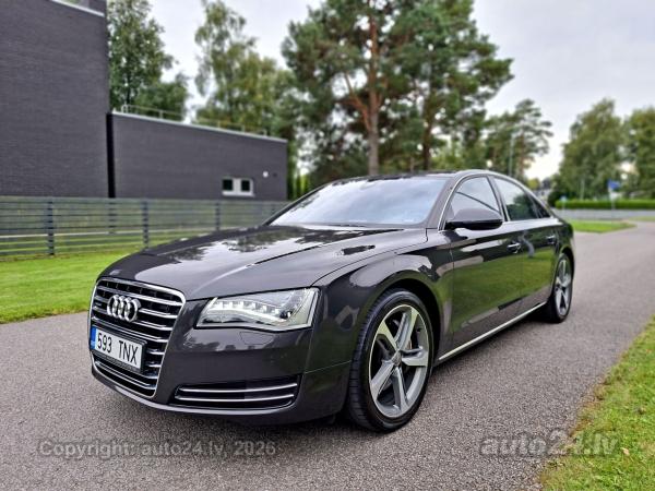 Grey Audi A8 2013 in Tallinn, with an engine capacity of 3.00 L and mileage of 188 thousand km for 17900 €, photo 7 on AUTOMOTO.COM.LV