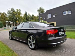 Grey Audi A8 2013 in Tallinn, with an engine capacity of 3.00 L and mileage of 188 thousand km for 17900 €, photo 8 on AUTOMOTO.COM.LV