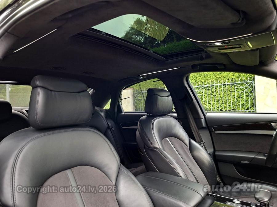 Grey Audi A8 2013 in Tallinn, with an engine capacity of 3.00 L and mileage of 188 thousand km for 17900 €, photo 16 on AUTOMOTO.COM.LV