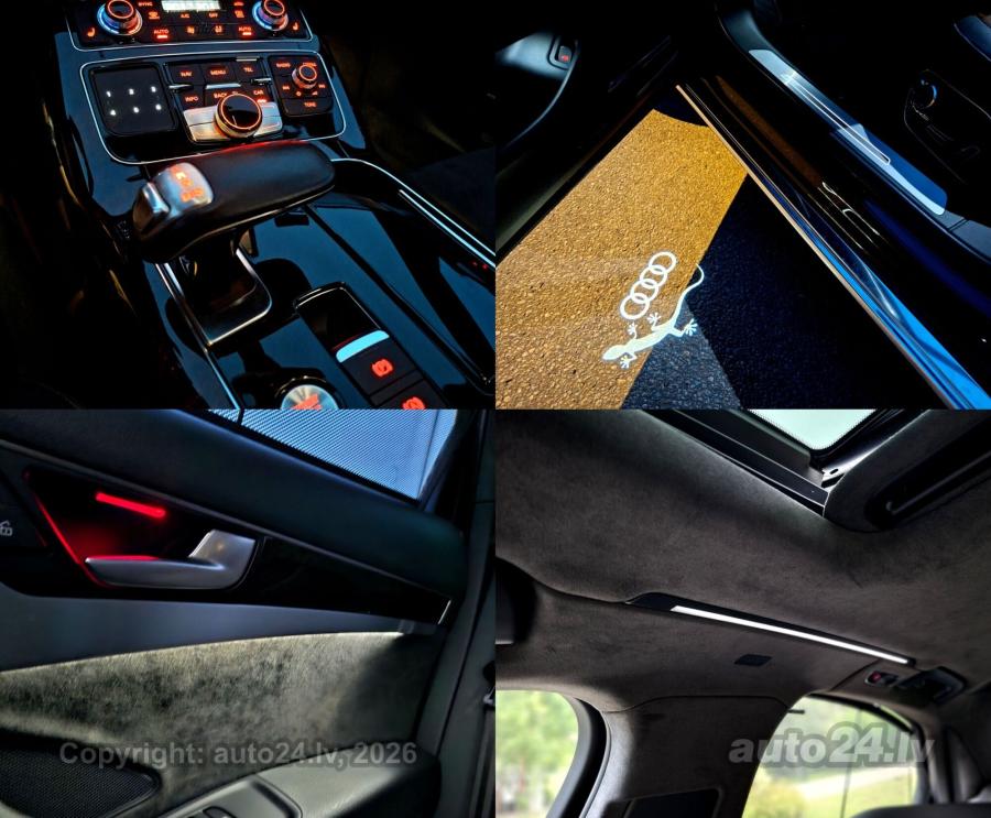 Grey Audi A8 2013 in Tallinn, with an engine capacity of 3.00 L and mileage of 188 thousand km for 17900 €, photo 24 on AUTOMOTO.COM.LV